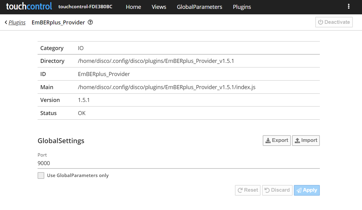 Detailbeschreibung > Bedienung